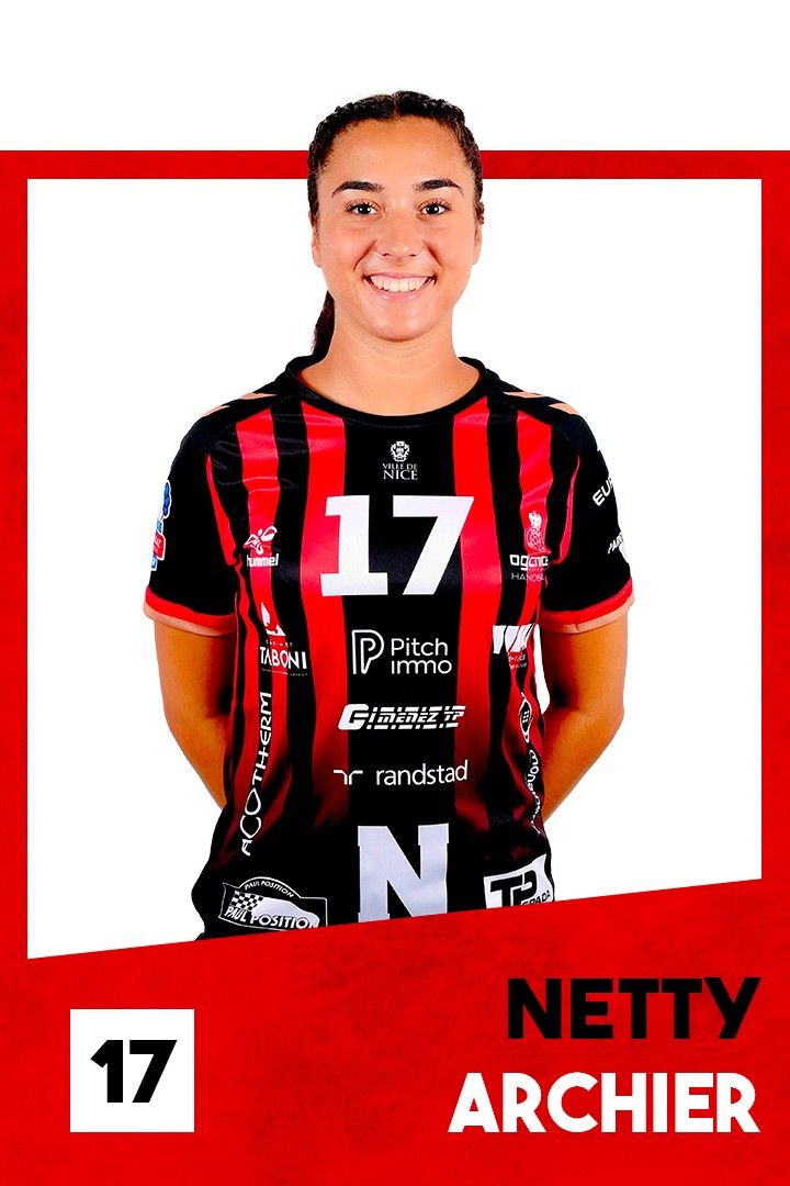 Effectif centre de formation - OGC Nice Handball